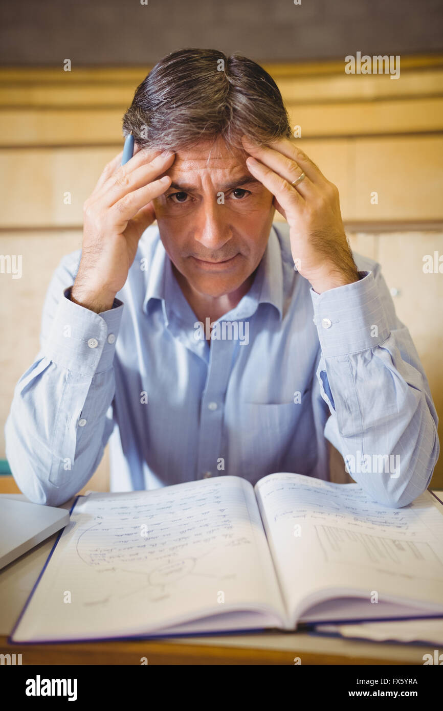 Head teacher worried hi-res stock photography and images - Alamy