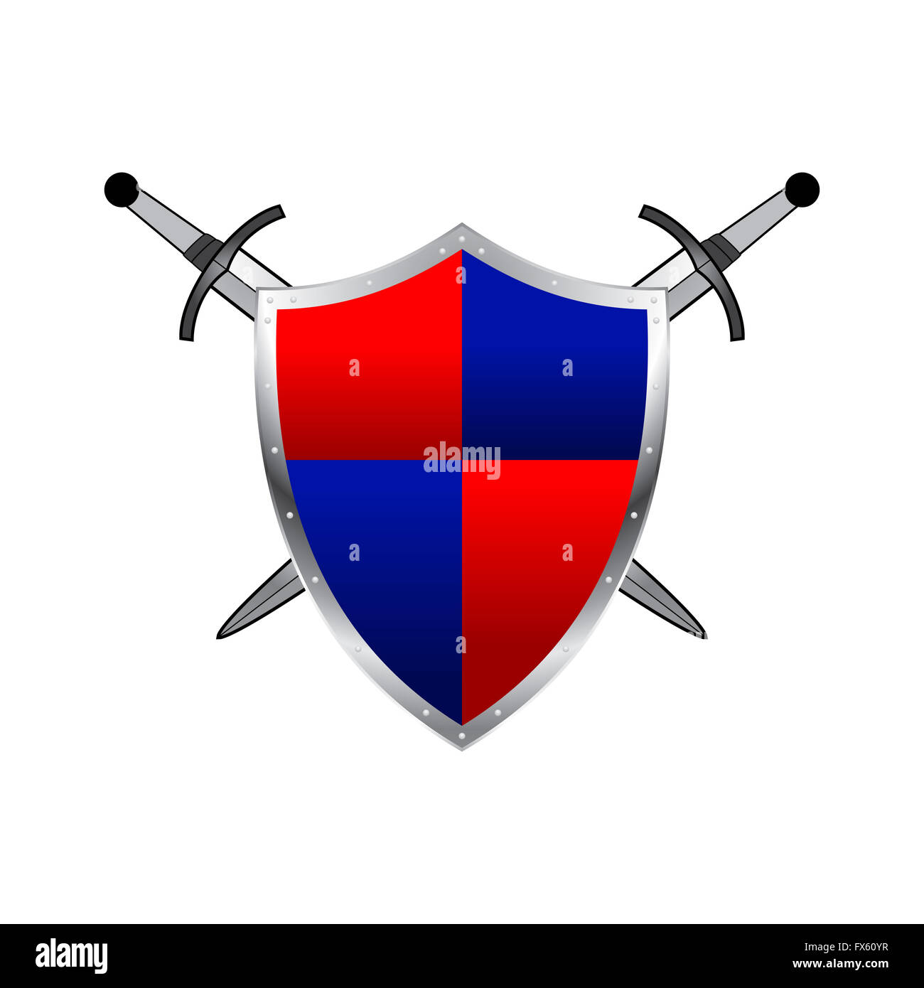 Shield emblem hi-res stock photography and images - Alamy