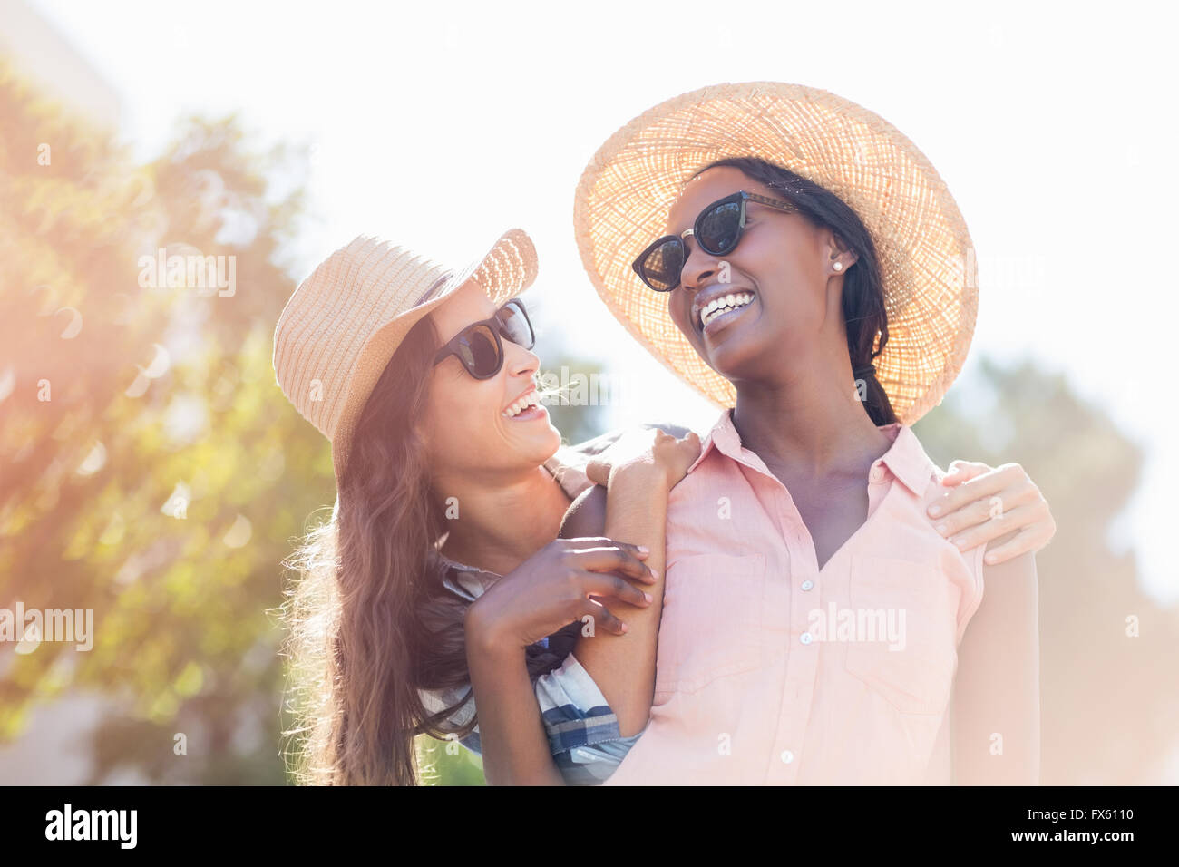 Young women having fun Stock Photo - Alamy