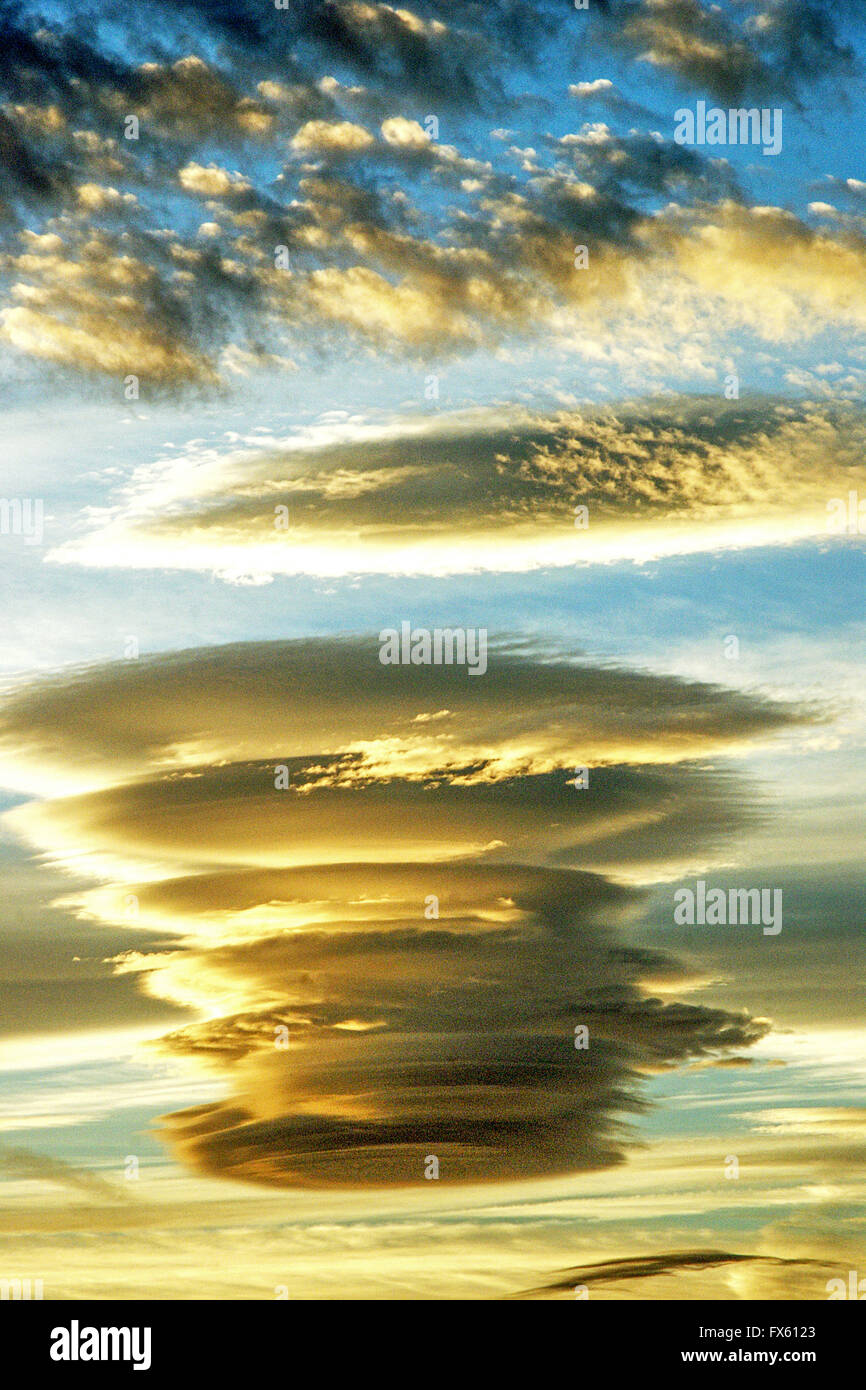 Weird cloud formation Stock Photo - Alamy