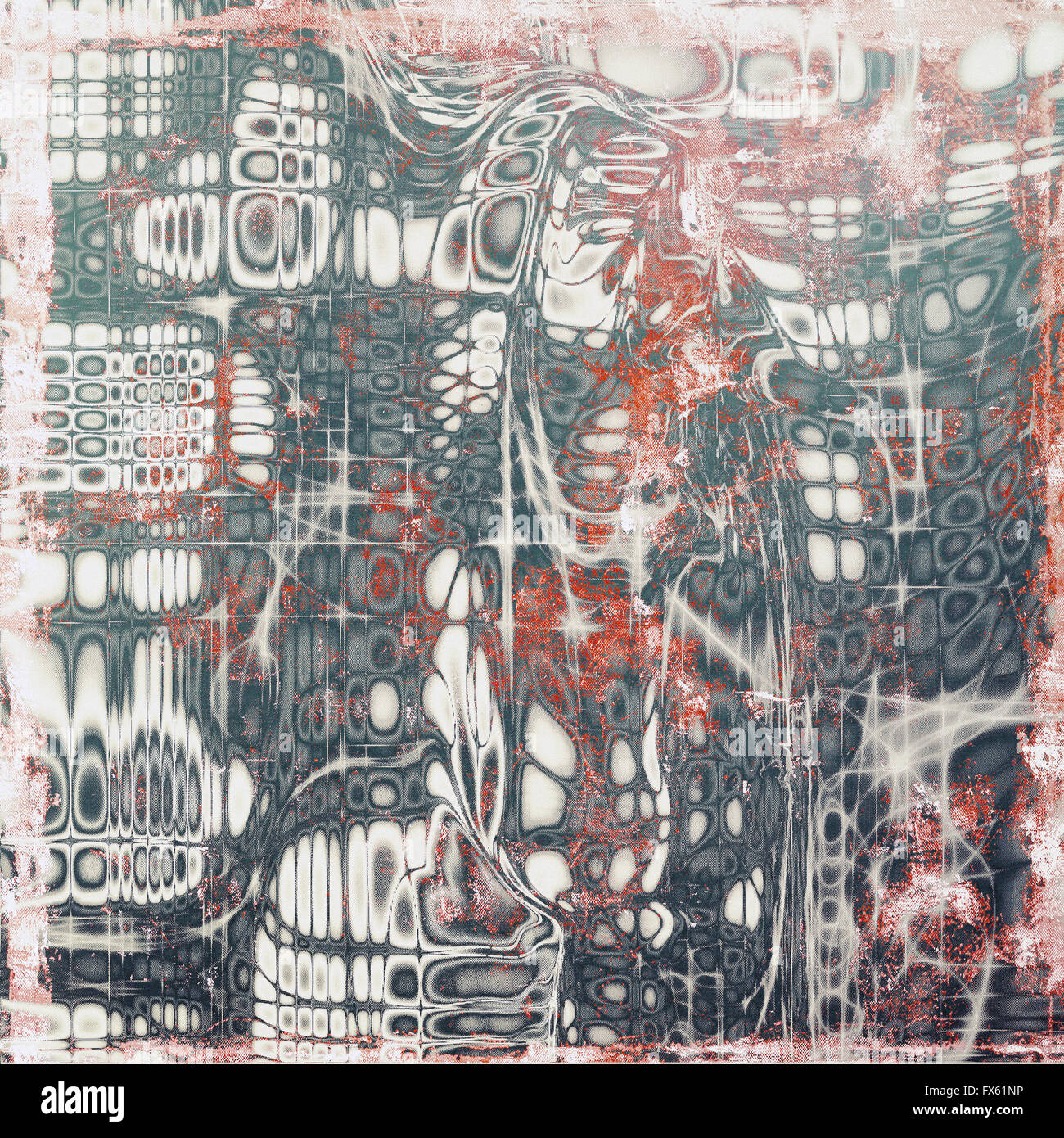 Computer designed highly detailed vintage texture or background. With ...