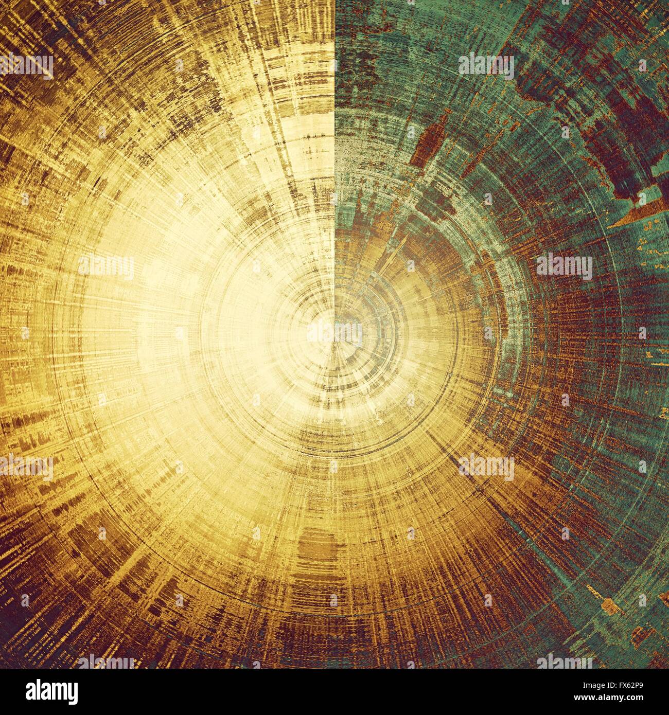 Weathered and distressed grunge background with different color ...