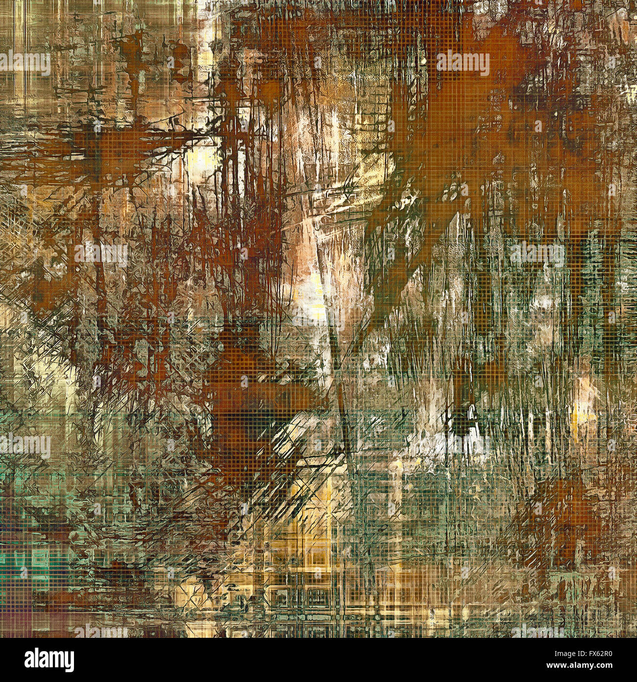 Old texture - ancient background with space for text. With different ...