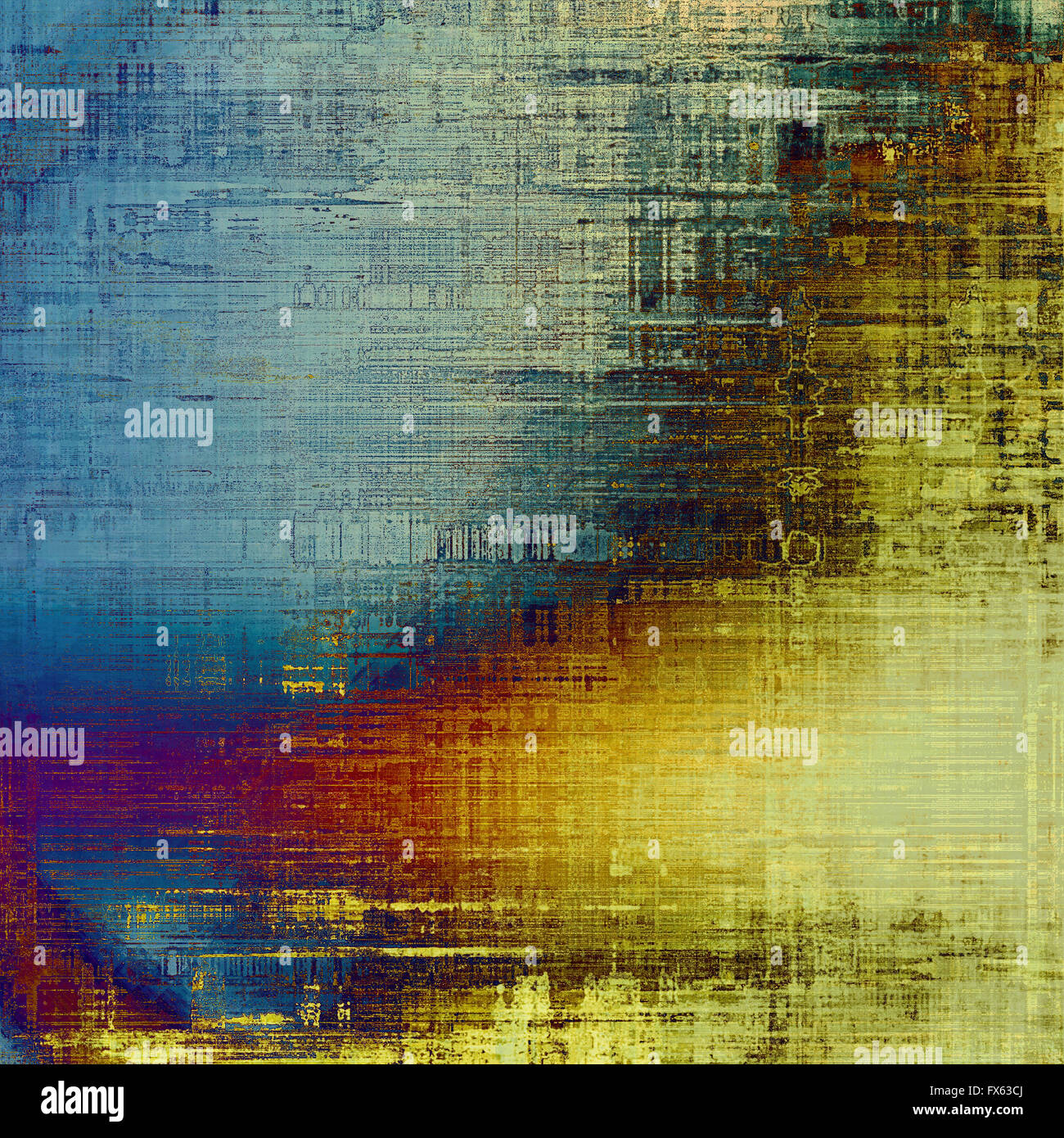 Designed background in grunge style. With different color patterns ...