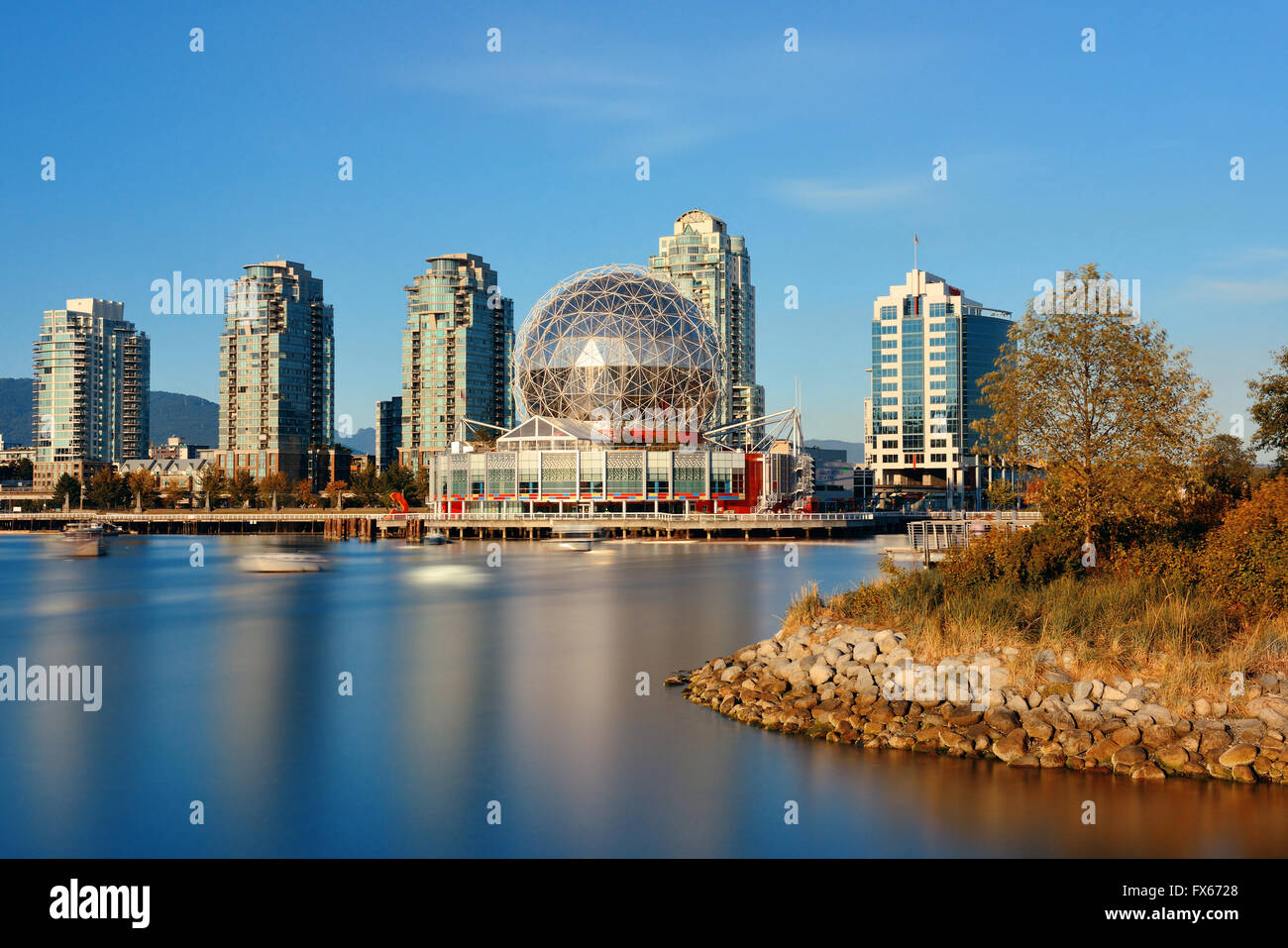 Vancouver urban architecture at sunset, Canada Stock Photo - Alamy