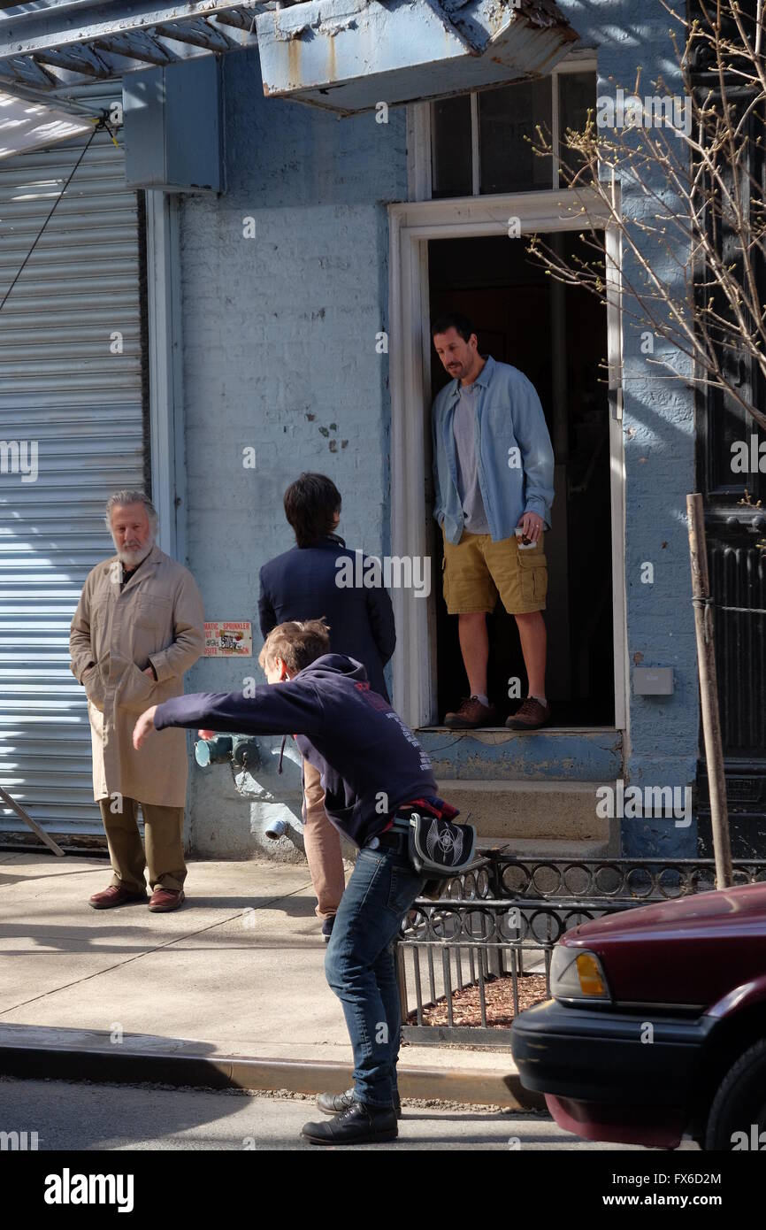 Adam Sandler, Dustin Hoffman and an unrecognizable Emma Thompson ...