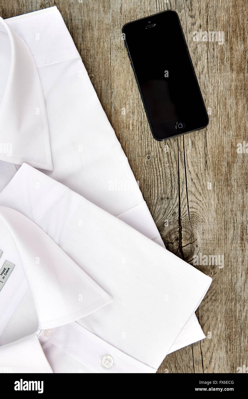 A studio photo of a business shirt Stock Photo - Alamy