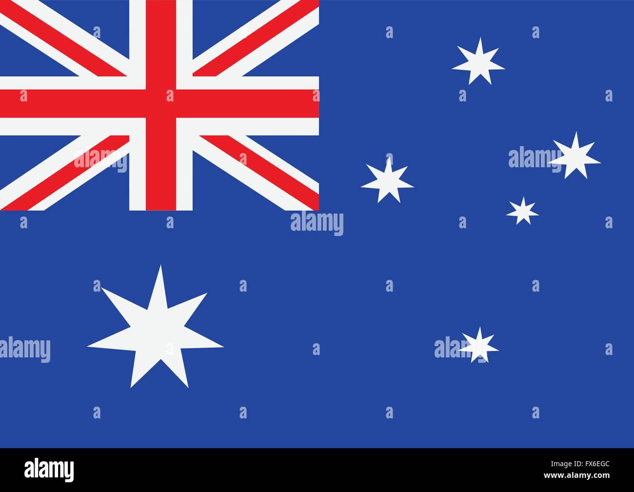 National flag of Australia themes idea design Stock Vector Image & Art ...
