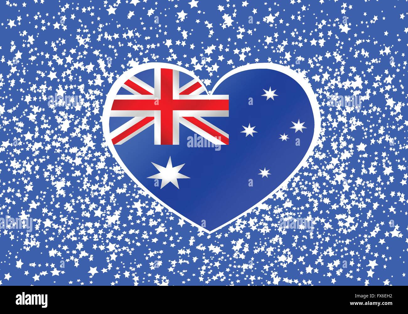 National flag of Australia themes idea design Stock Vector Image & Art ...