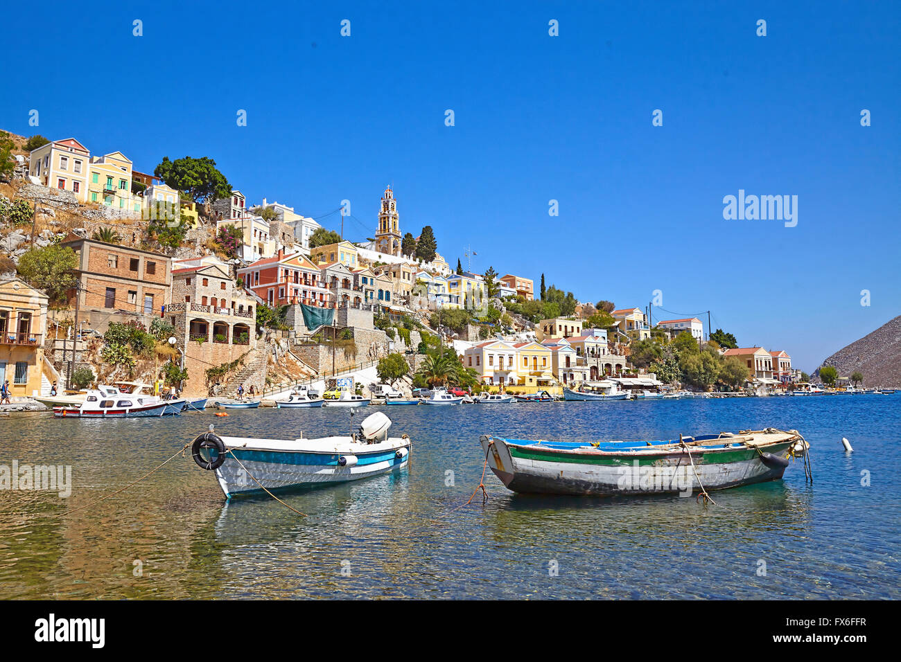 Symi island hi-res stock photography and images - Alamy