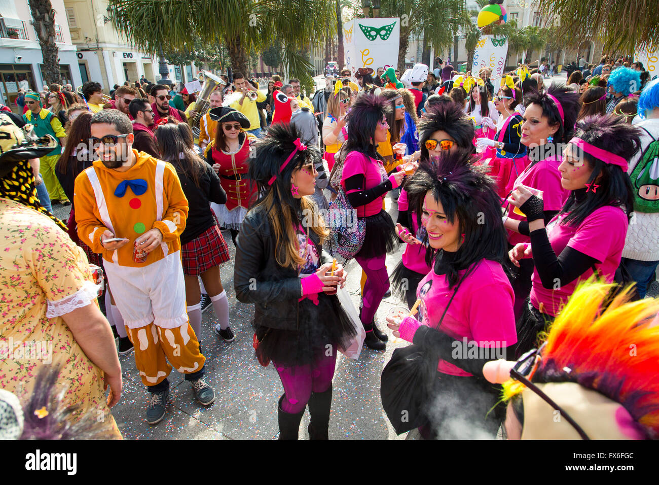 Carnival cadiz andalusia hi-res stock photography and images - Alamy