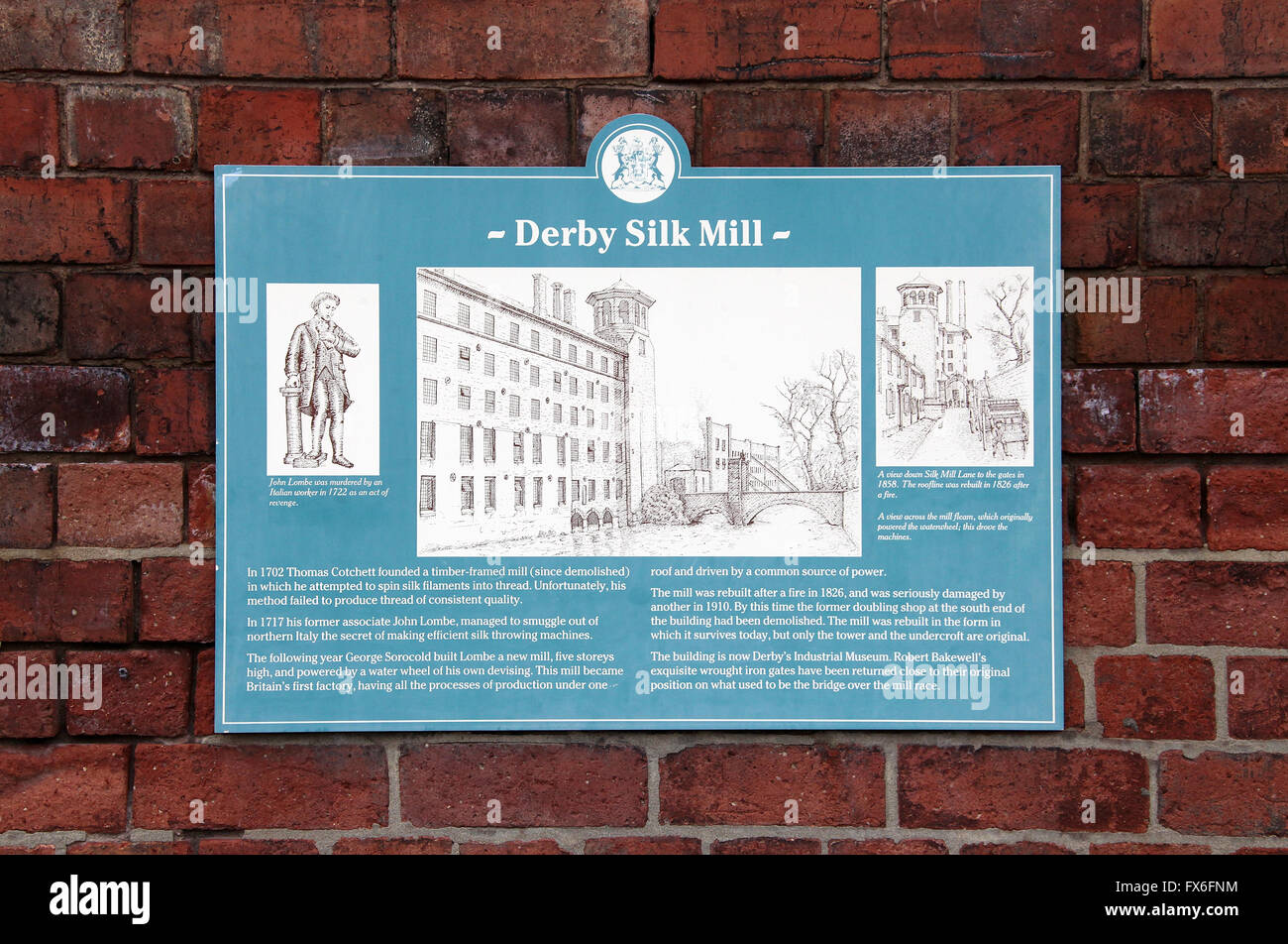 John lombe industrial hi-res stock photography and images - Alamy