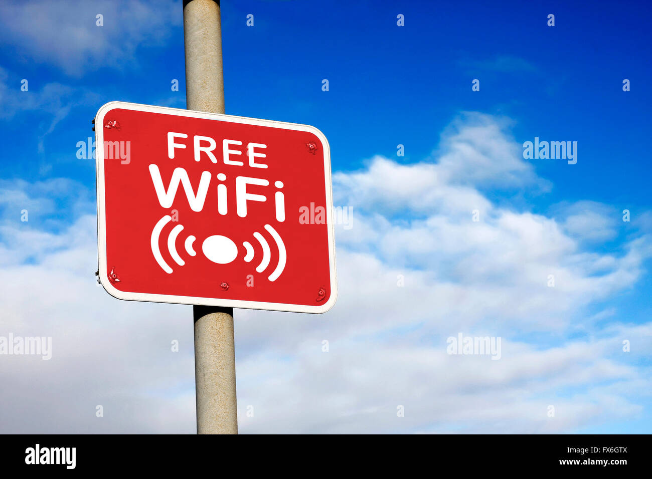 Free wifi here sign hi-res stock photography and images - Alamy