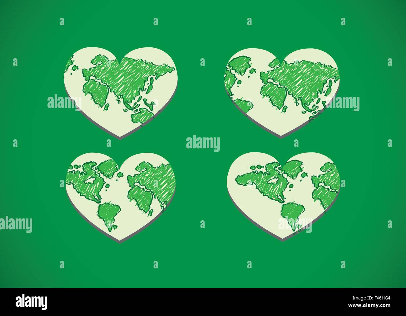 Globe earth vector icons themes idea design Stock Vector Image & Art ...