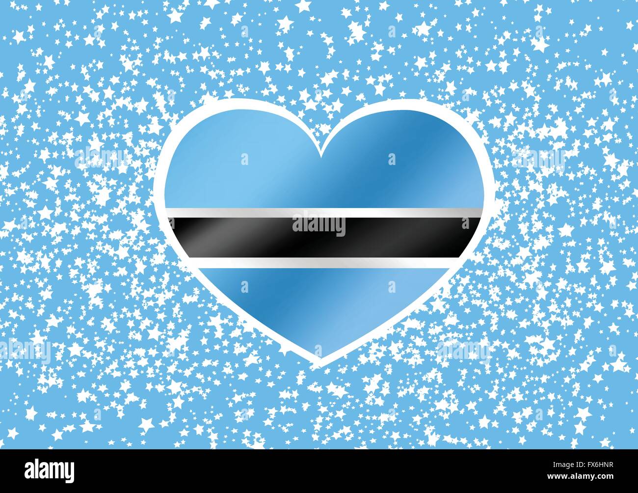 Botswana flag themes idea design Stock Vector Image & Art - Alamy