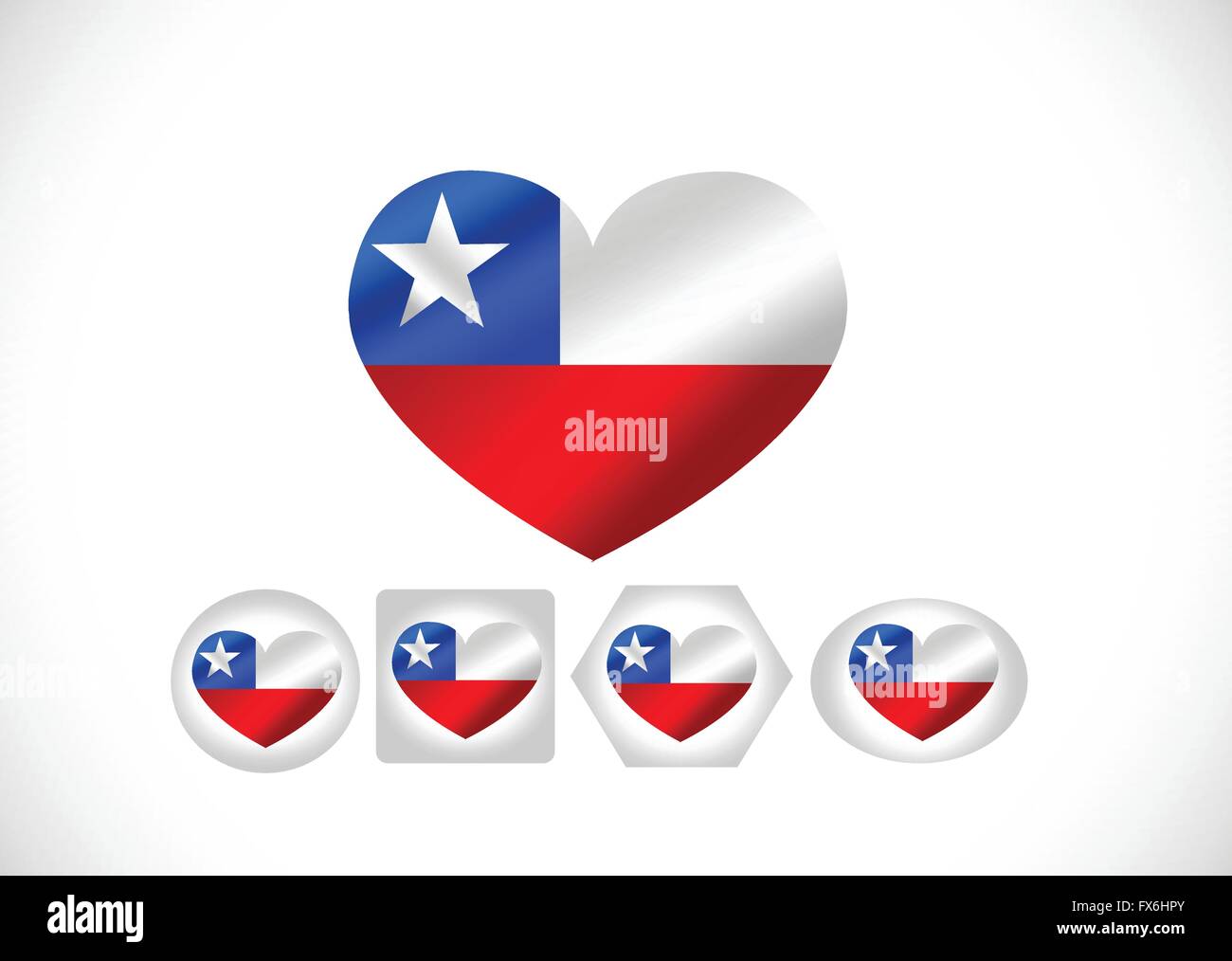 National flag of Chile themes idea design Stock Vector Image & Art - Alamy