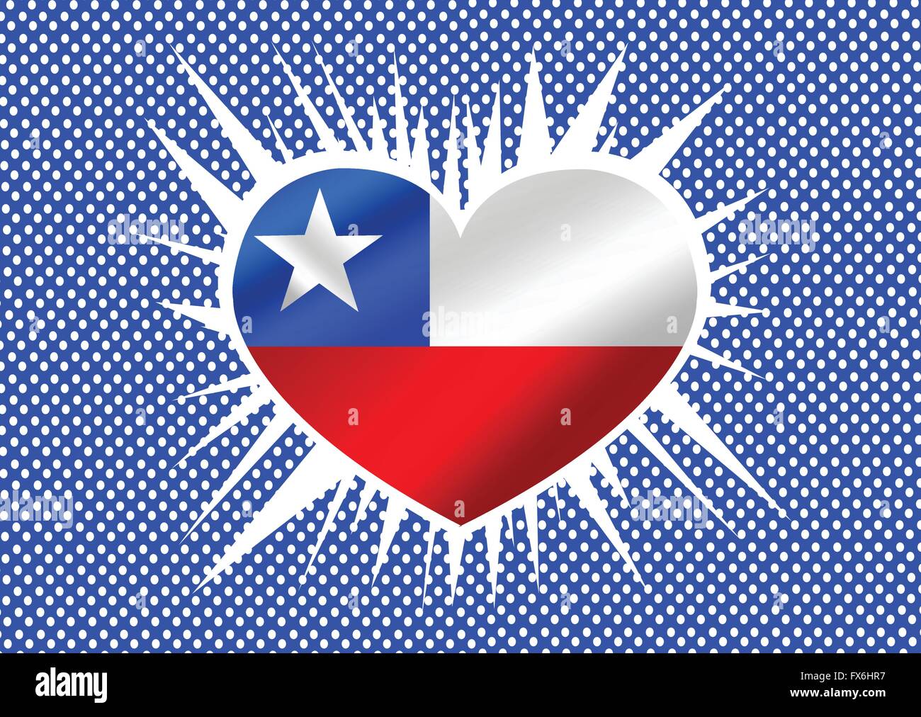 National flag of Chile themes idea design Stock Vector Image & Art - Alamy