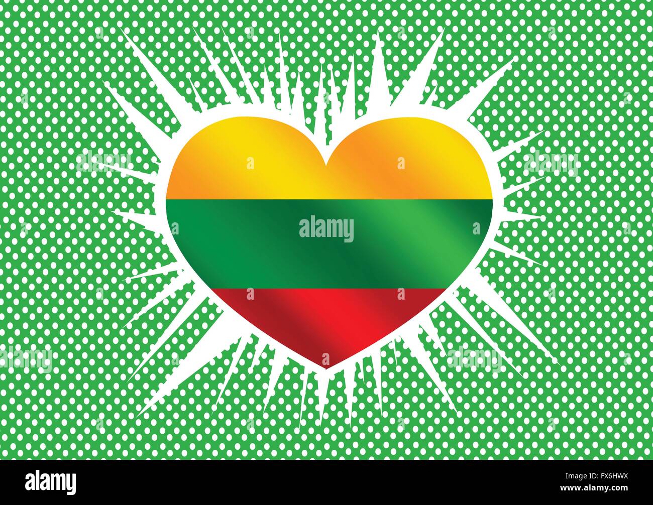 National flag of Lithuania themes idea design Stock Vector Image & Art ...