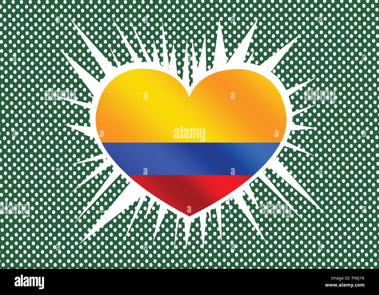 Colombia flag themes idea design Stock Vector Image & Art - Alamy