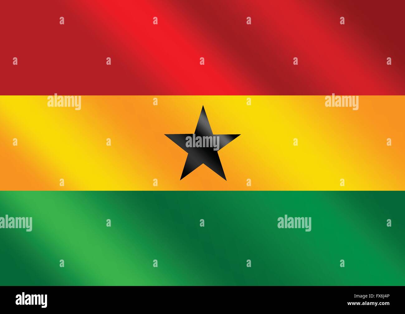 National flag of Ghana themes idea design Stock Vector Image & Art - Alamy