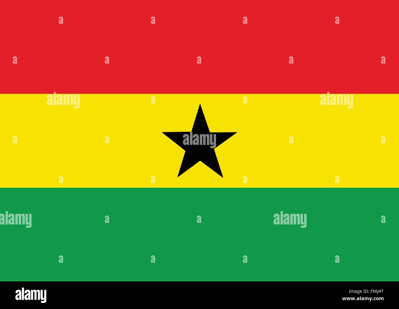 National flag of Ghana themes idea design Stock Vector Image & Art - Alamy