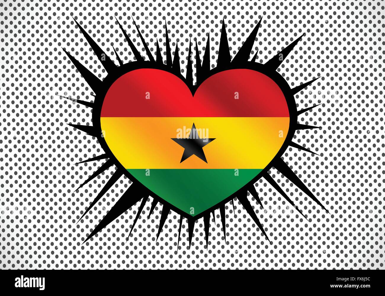 National flag of Ghana themes idea design Stock Vector Image & Art - Alamy