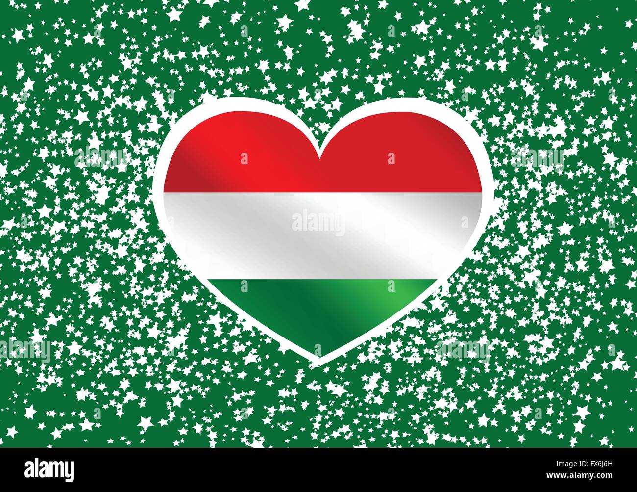 National flag of Hungary themes idea design Stock Vector Image & Art ...
