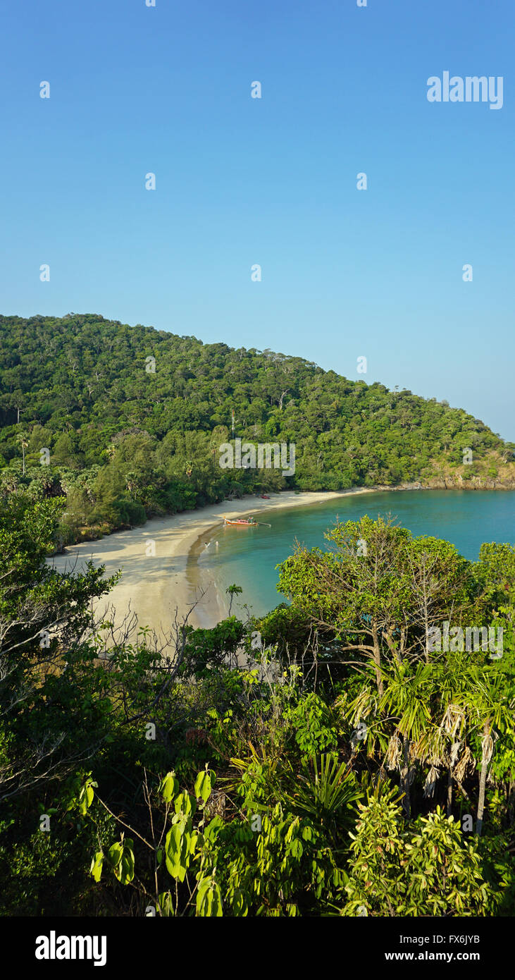 green coast of ko lanta island in thailand Stock Photo - Alamy