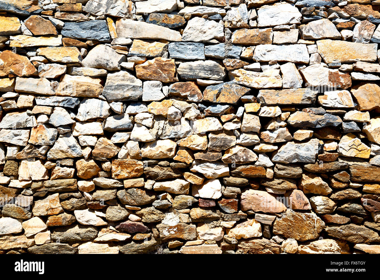 step brick in greece old wall and texture material the background Stock ...
