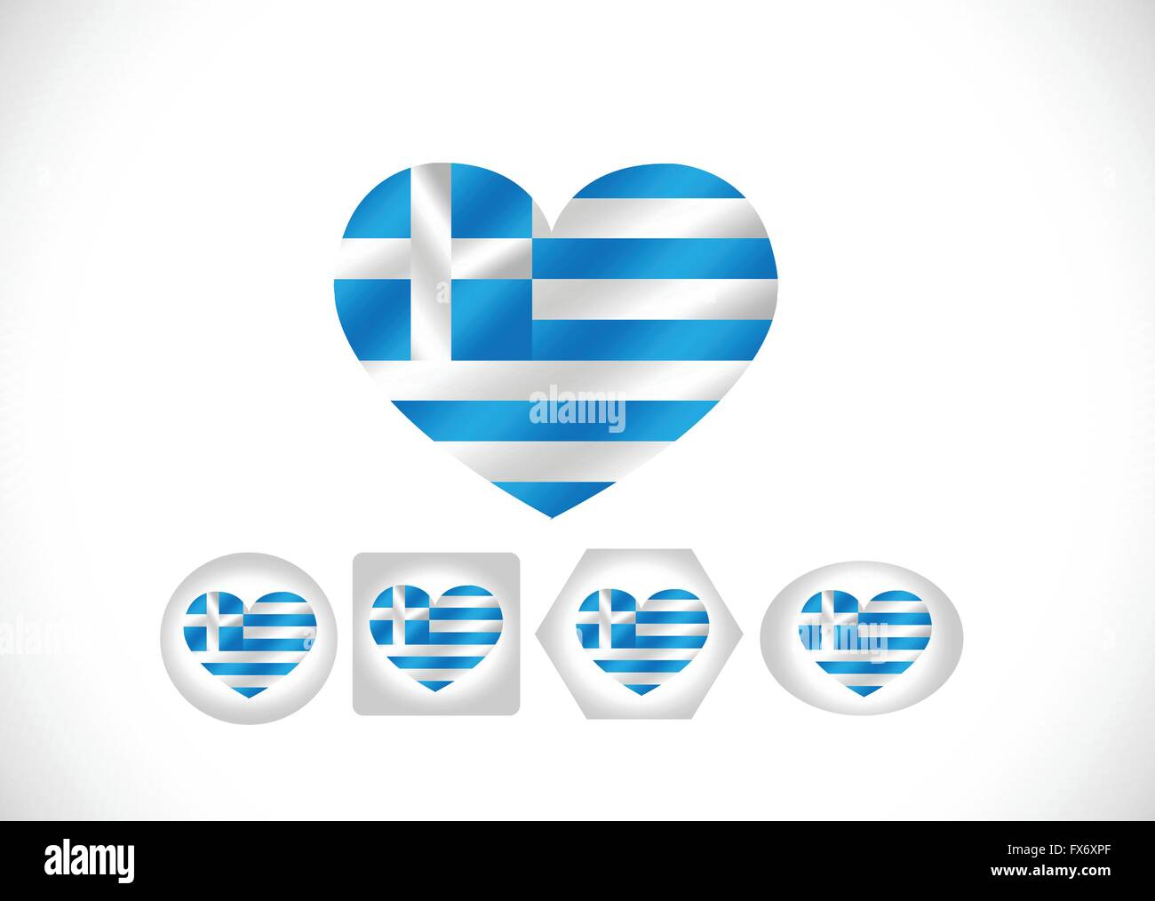 Geography greece view Stock Vector Images - Alamy