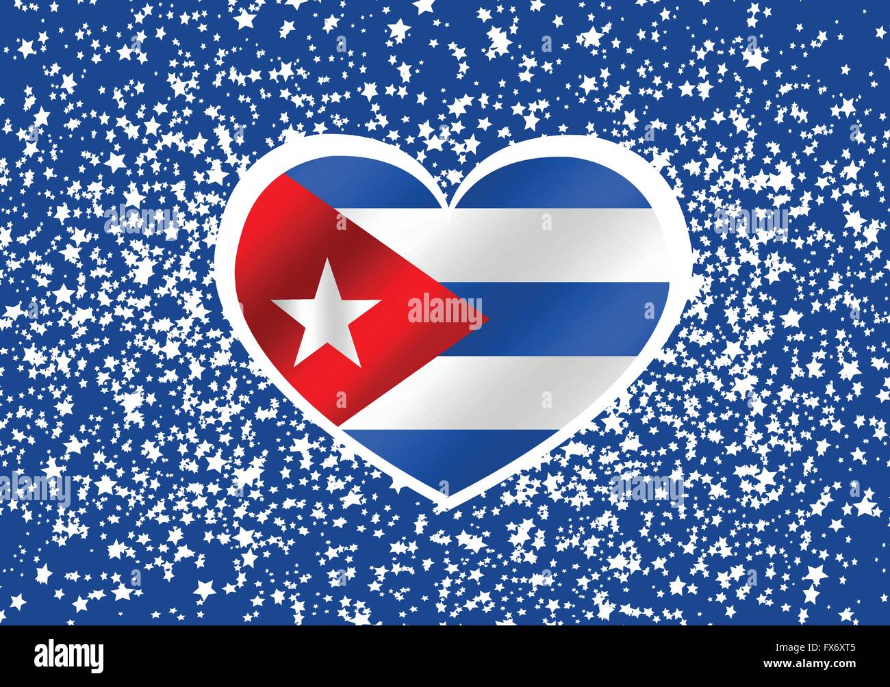 Cuba flag themes idea design Stock Vector Image & Art - Alamy