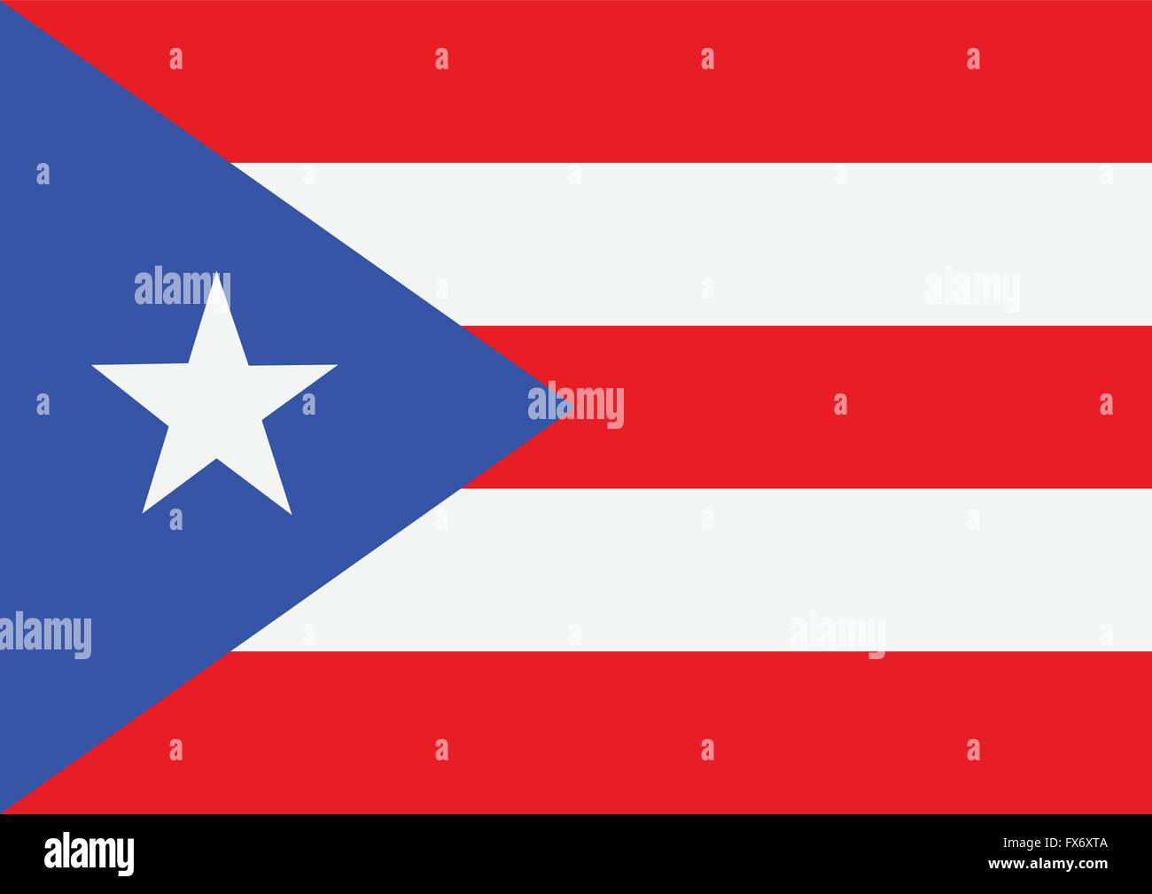 Puerto Rico flag themes idea design Stock Vector Image & Art - Alamy