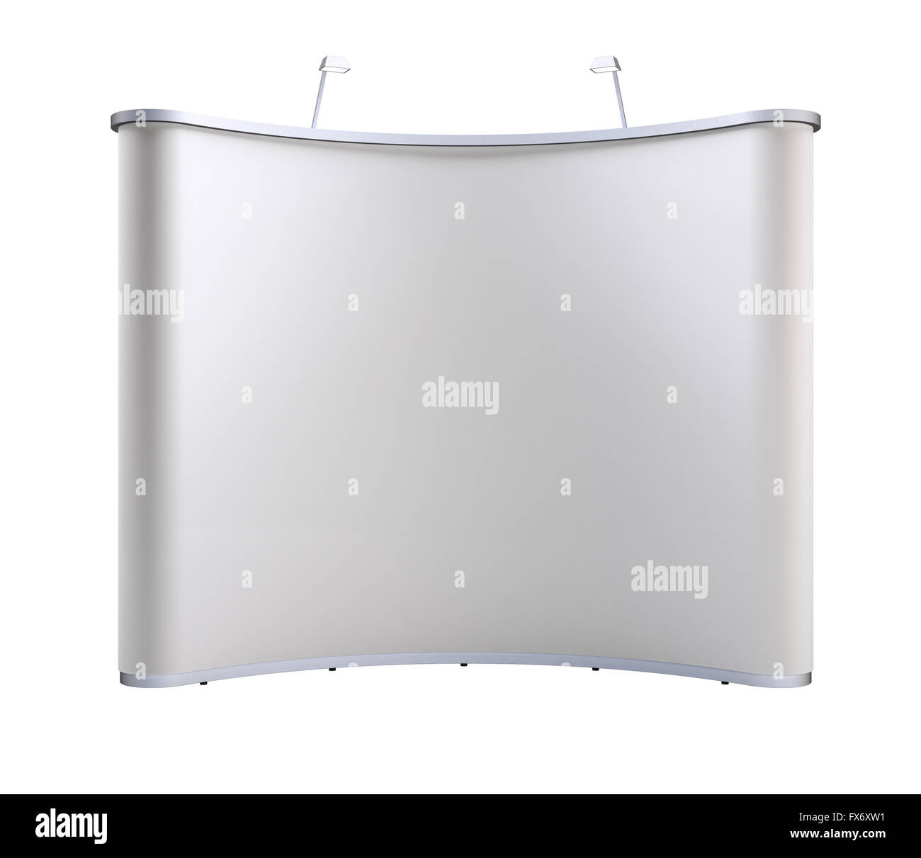 Stand with blank screen Stock Photo - Alamy