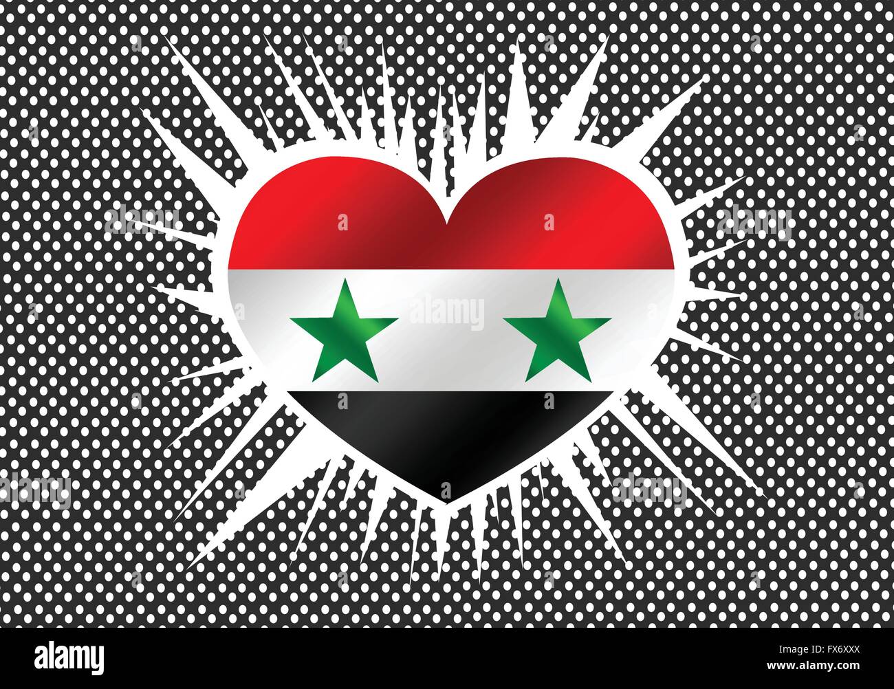 flag of Syria themes idea design Stock Vector Image & Art - Alamy