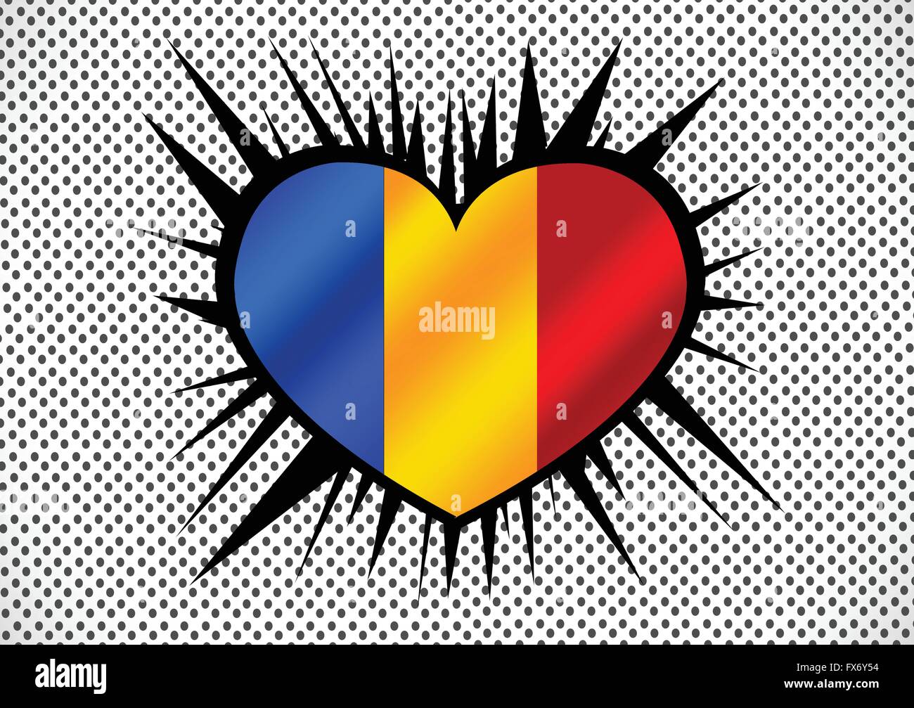 Chad flag themes idea design Stock Vector Image & Art - Alamy