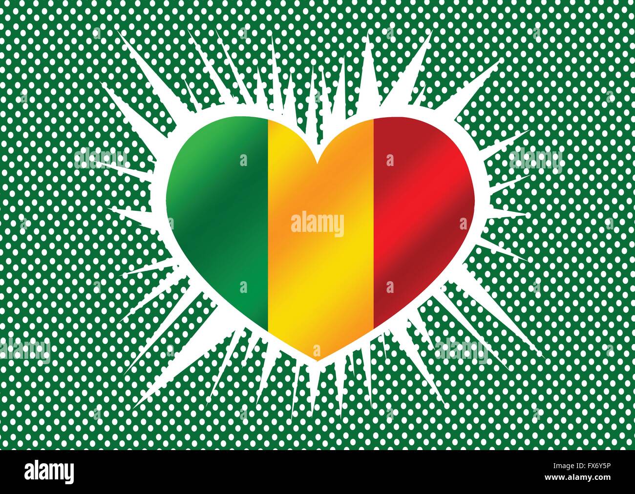 Flag of azawad Stock Vector Images - Alamy