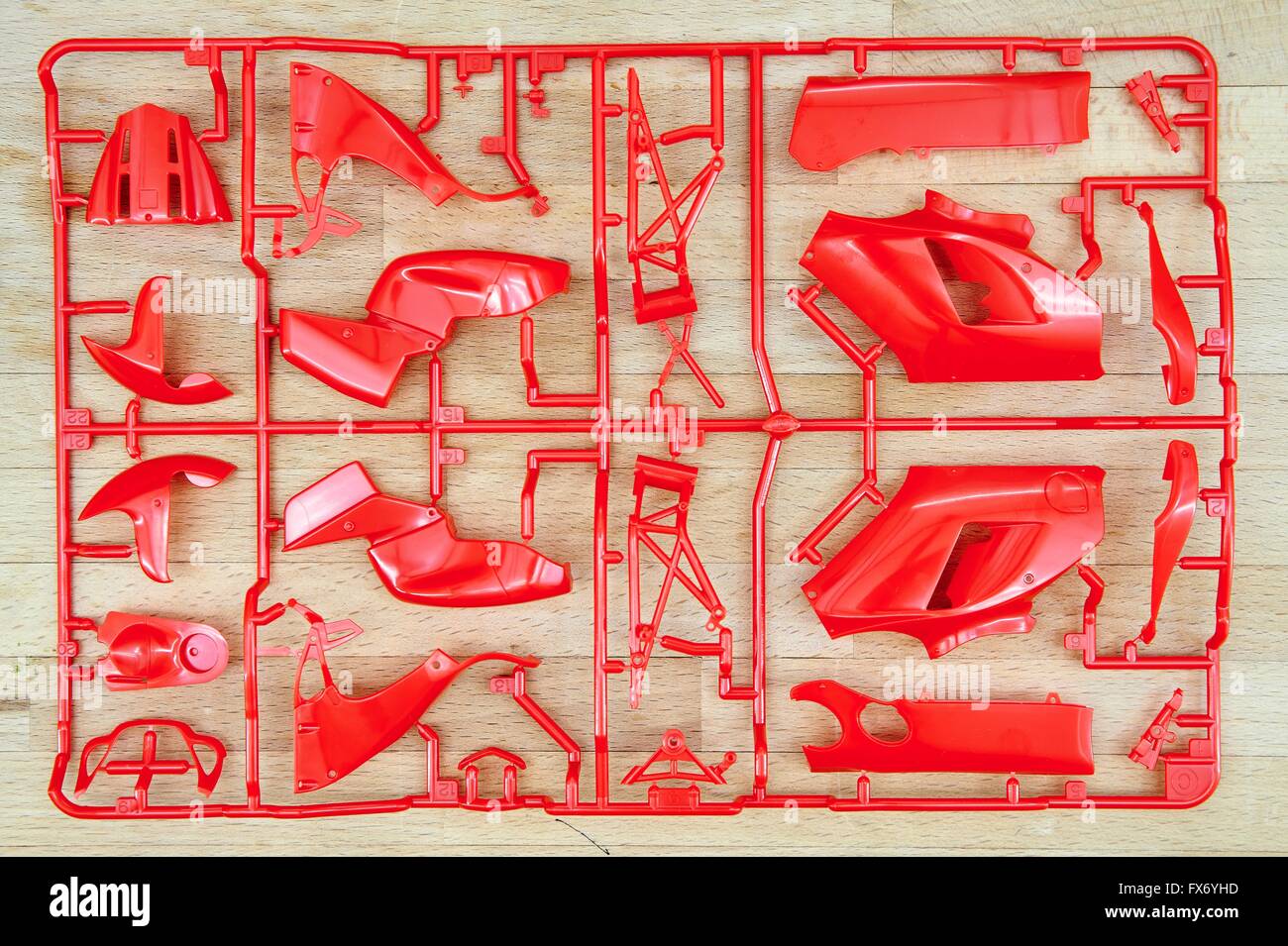 Kit model plastic sprue hi-res stock photography and images - Alamy