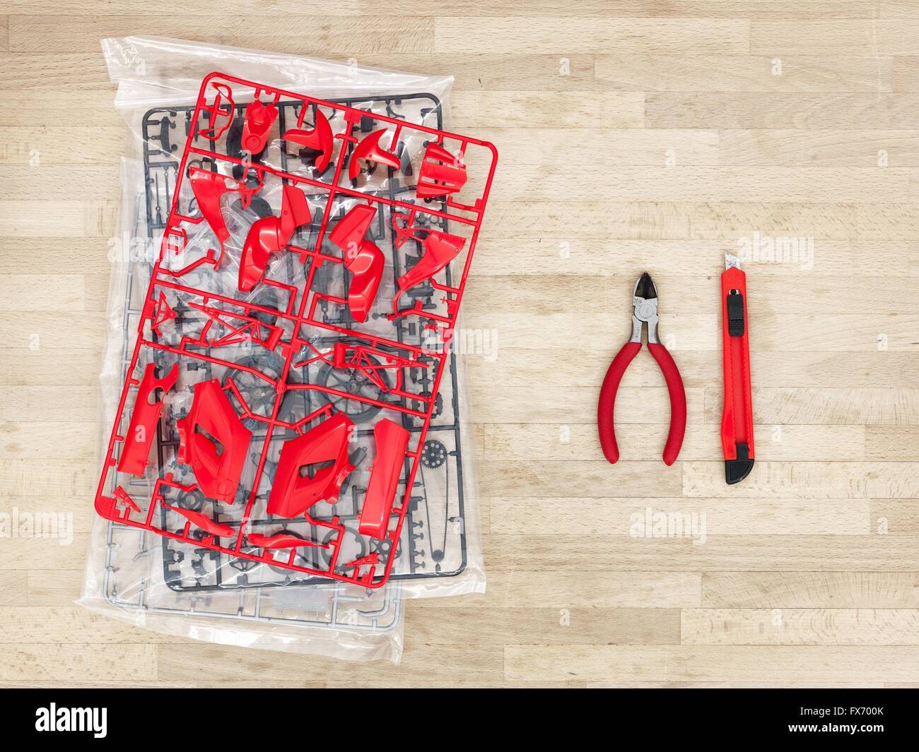 Kit model plastic sprue hi-res stock photography and images - Alamy