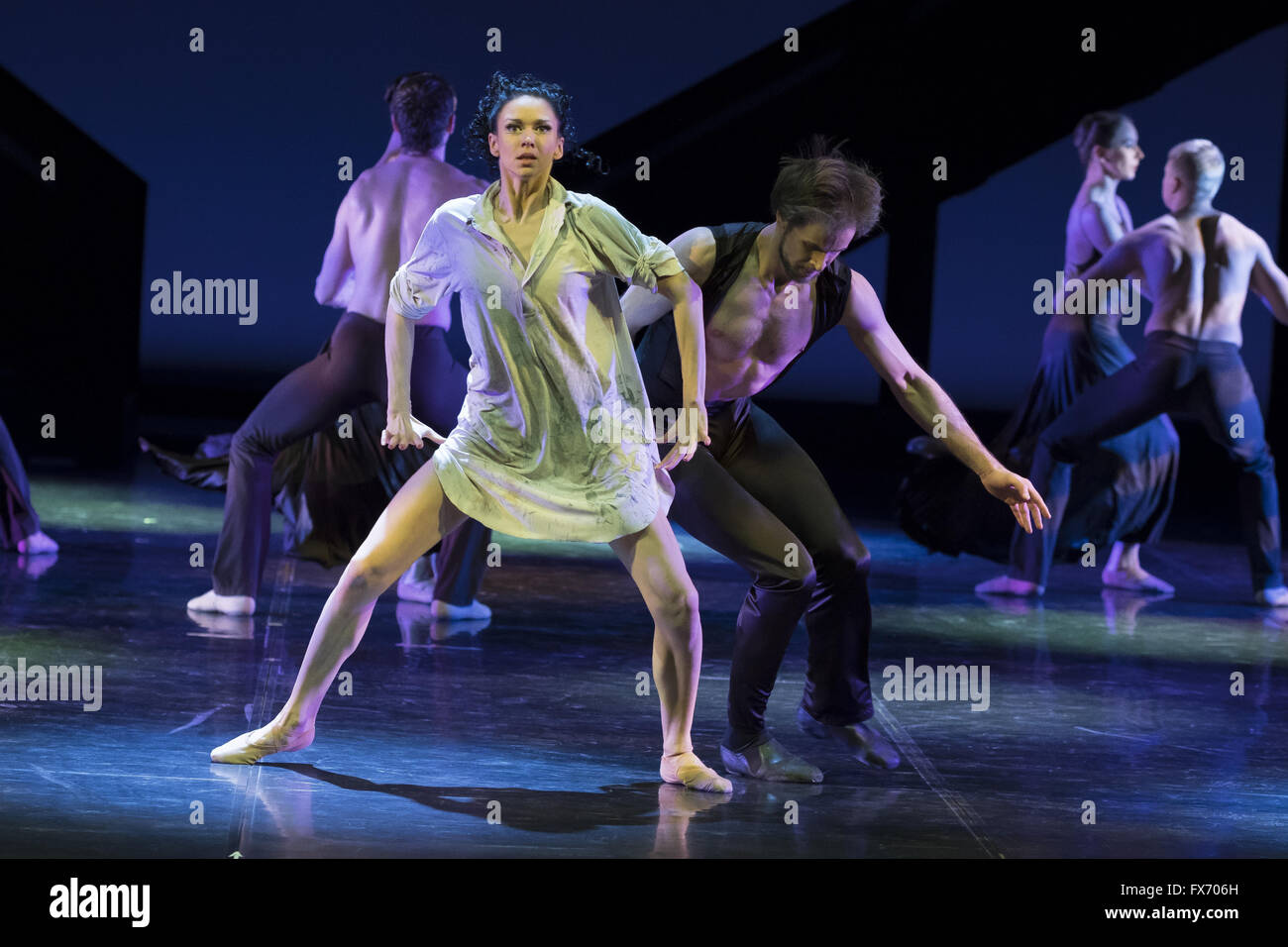 'Rodin' performed by the Eifman Ballet at the Canal Theatre Featuring ...