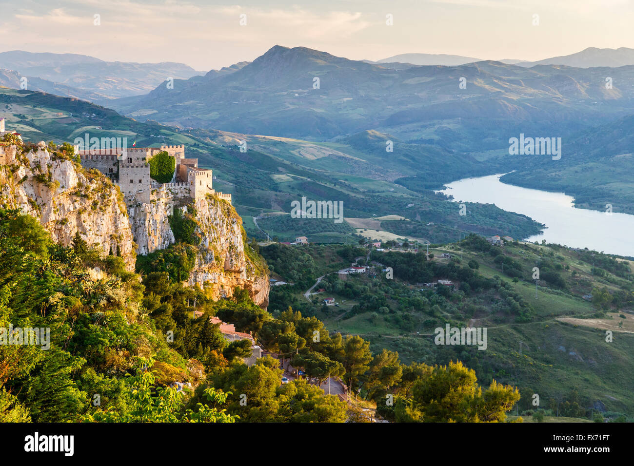Castello di Cáccamo castle, Province of Palermo, Sicily, Italy Stock ...