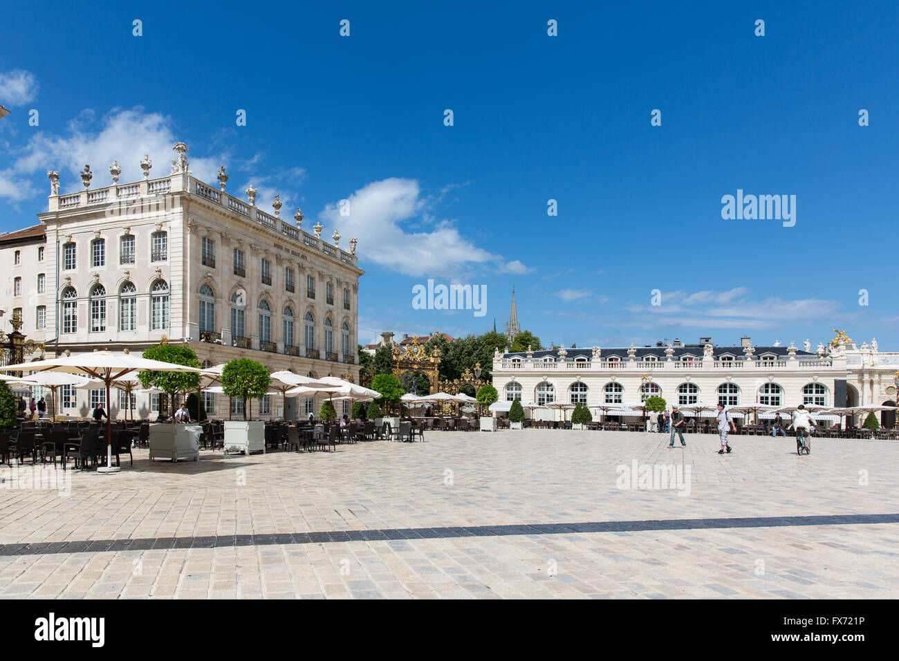 Place Stanislas square, UNESCO World Heritage Site, Nancy, Meurthe-et ...