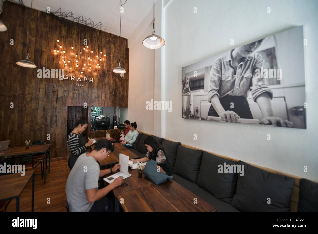 Cafe life in art hi-res stock photography and images - Alamy