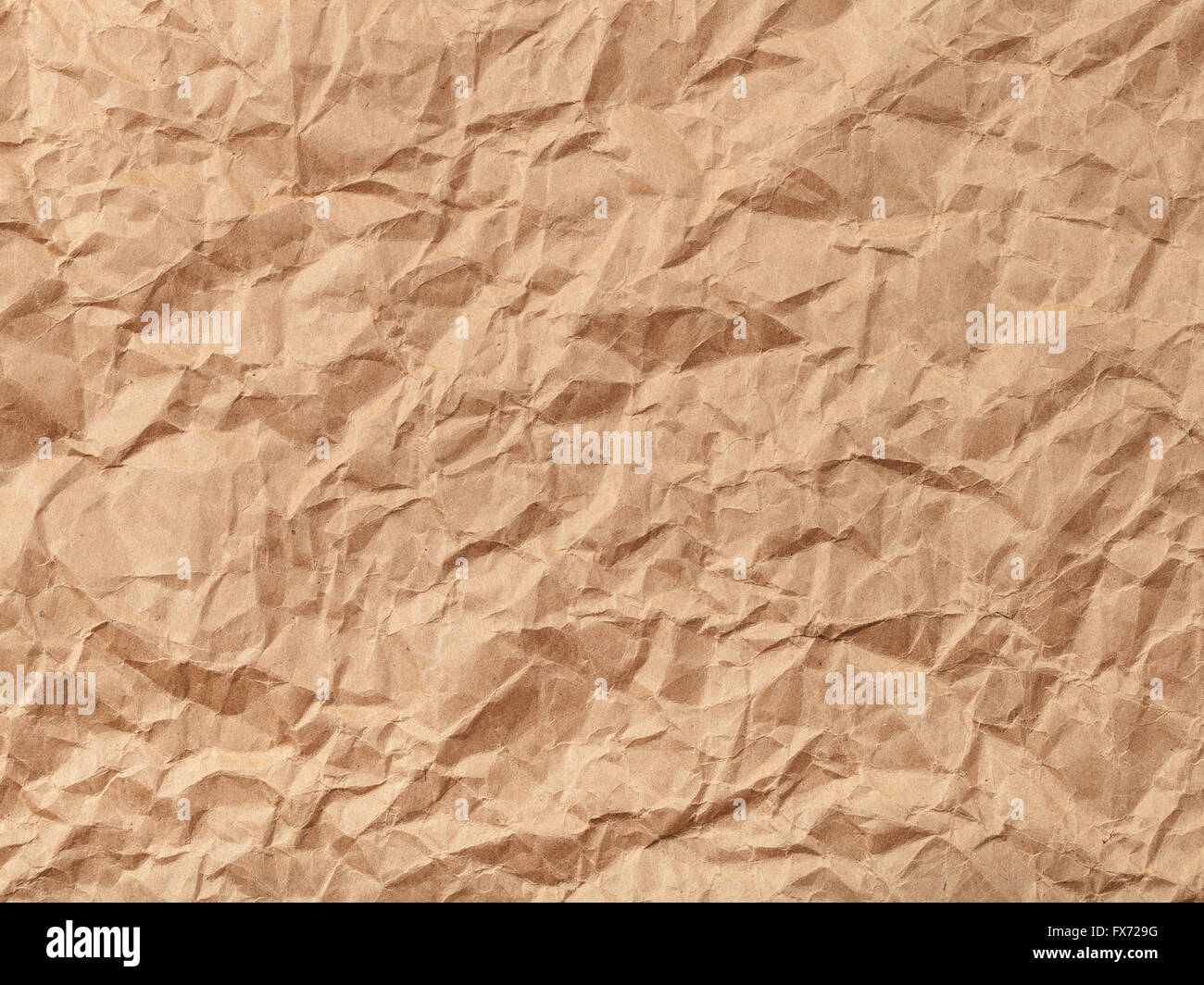 background from brown colour crumpled paper Stock Photo - Alamy