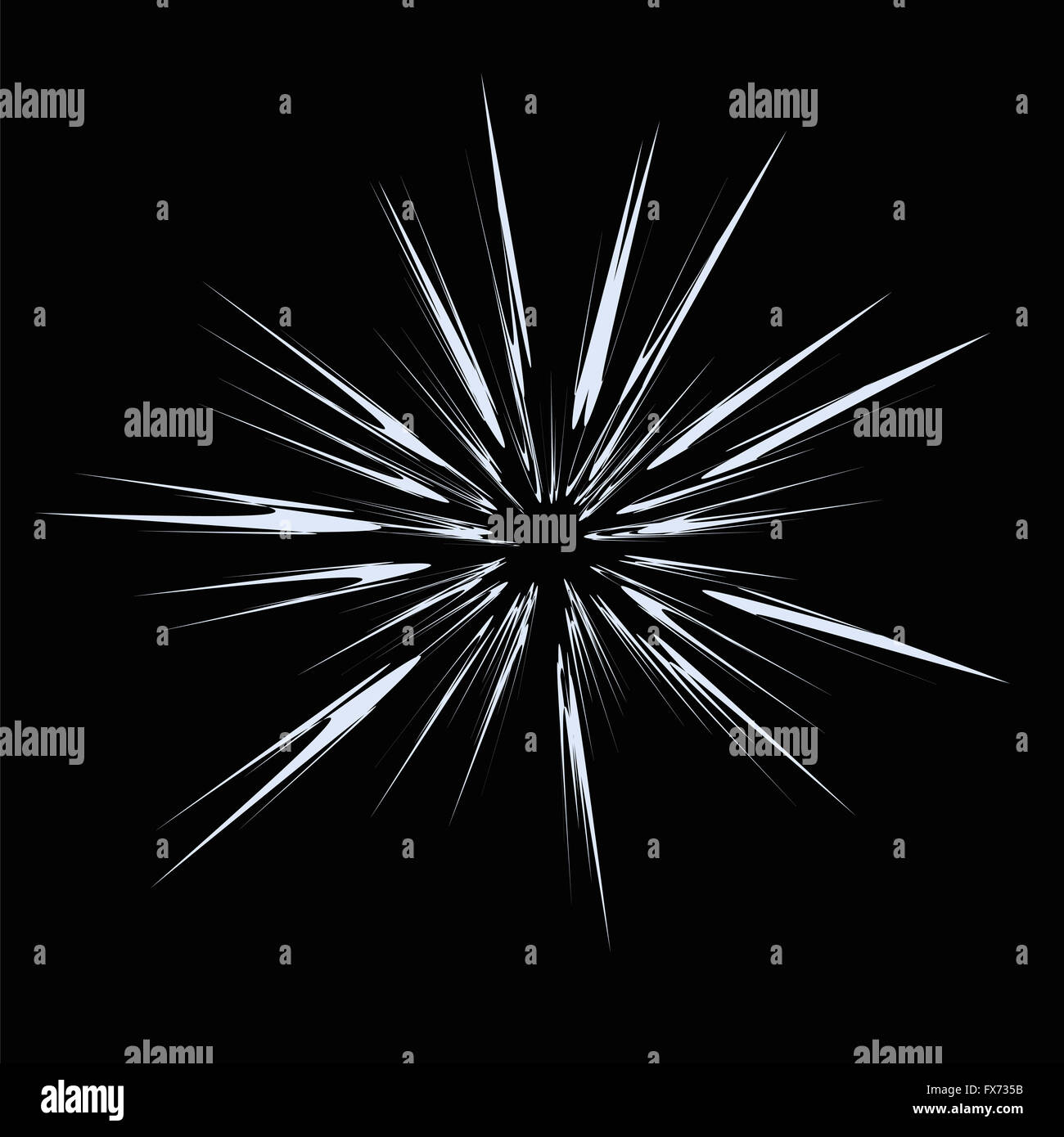 Explode flash cartoon explosion hi-res stock photography and images - Alamy