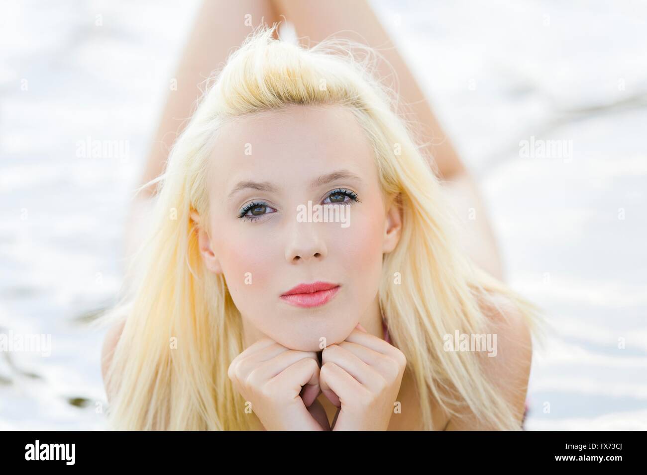 Lying laying down position posture hi-res stock photography and images - Alamy