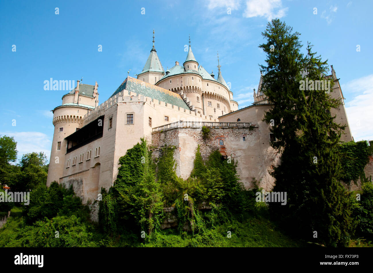 Bojnice Castle - Slovakia Stock Photo - Alamy