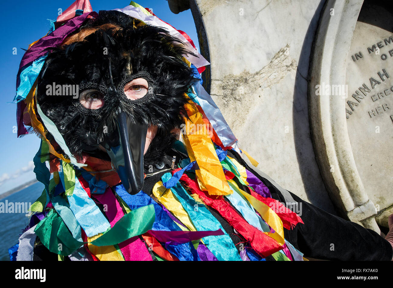 A masked guiser Stock Photo - Alamy