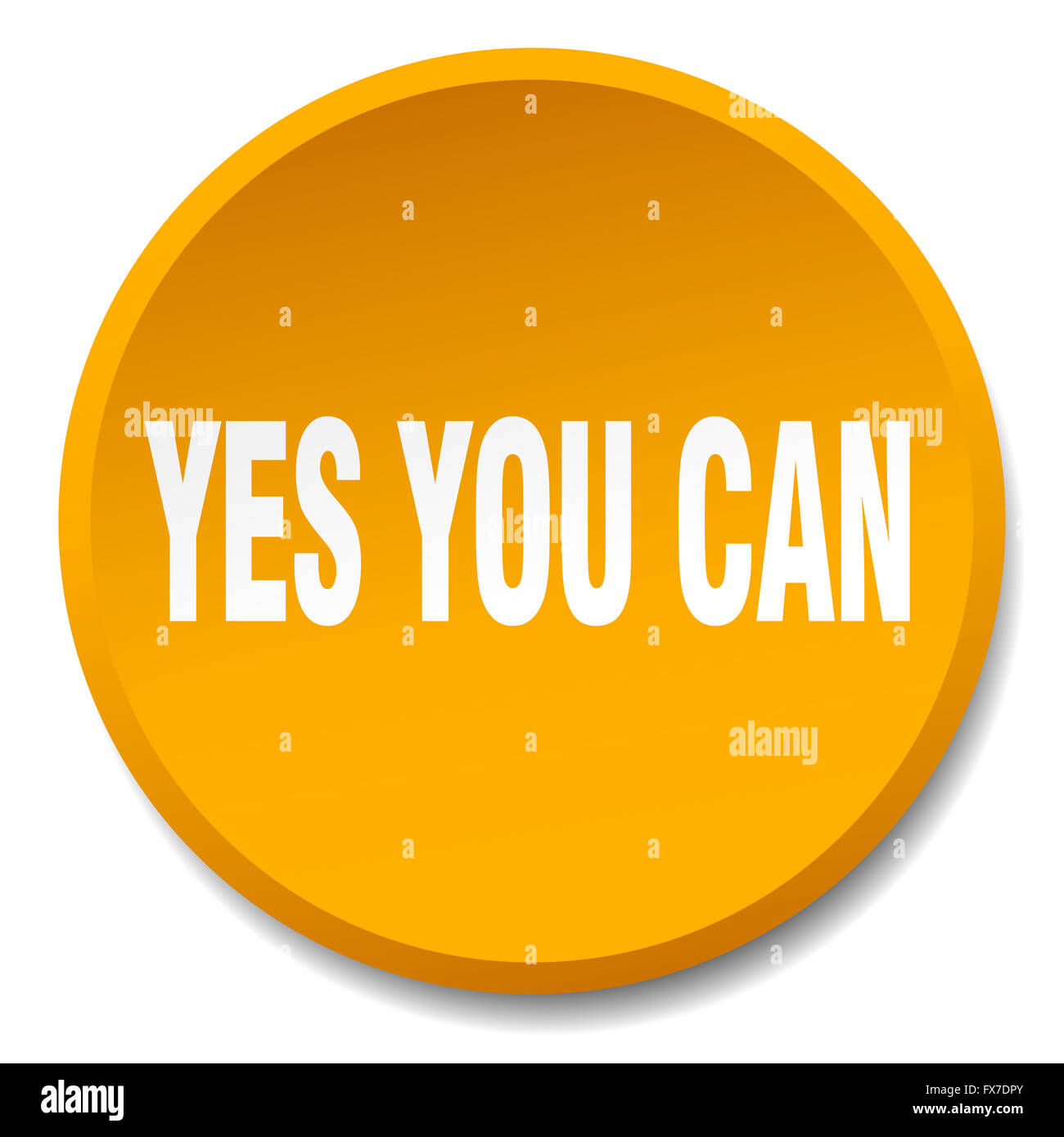 3d yes can button hi-res stock photography and images - Alamy