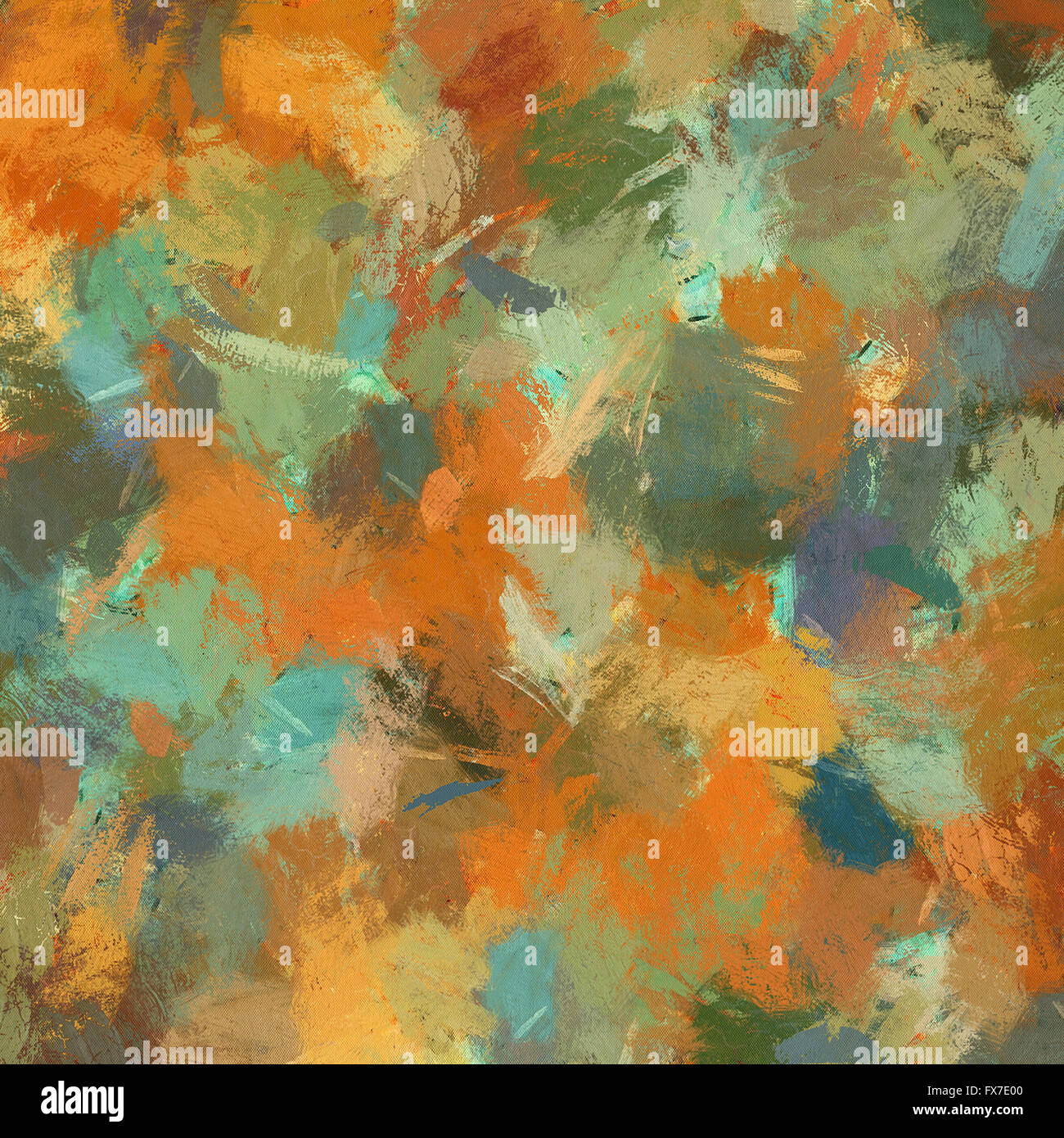 Computer designed impressionist style vintage texture or background ...