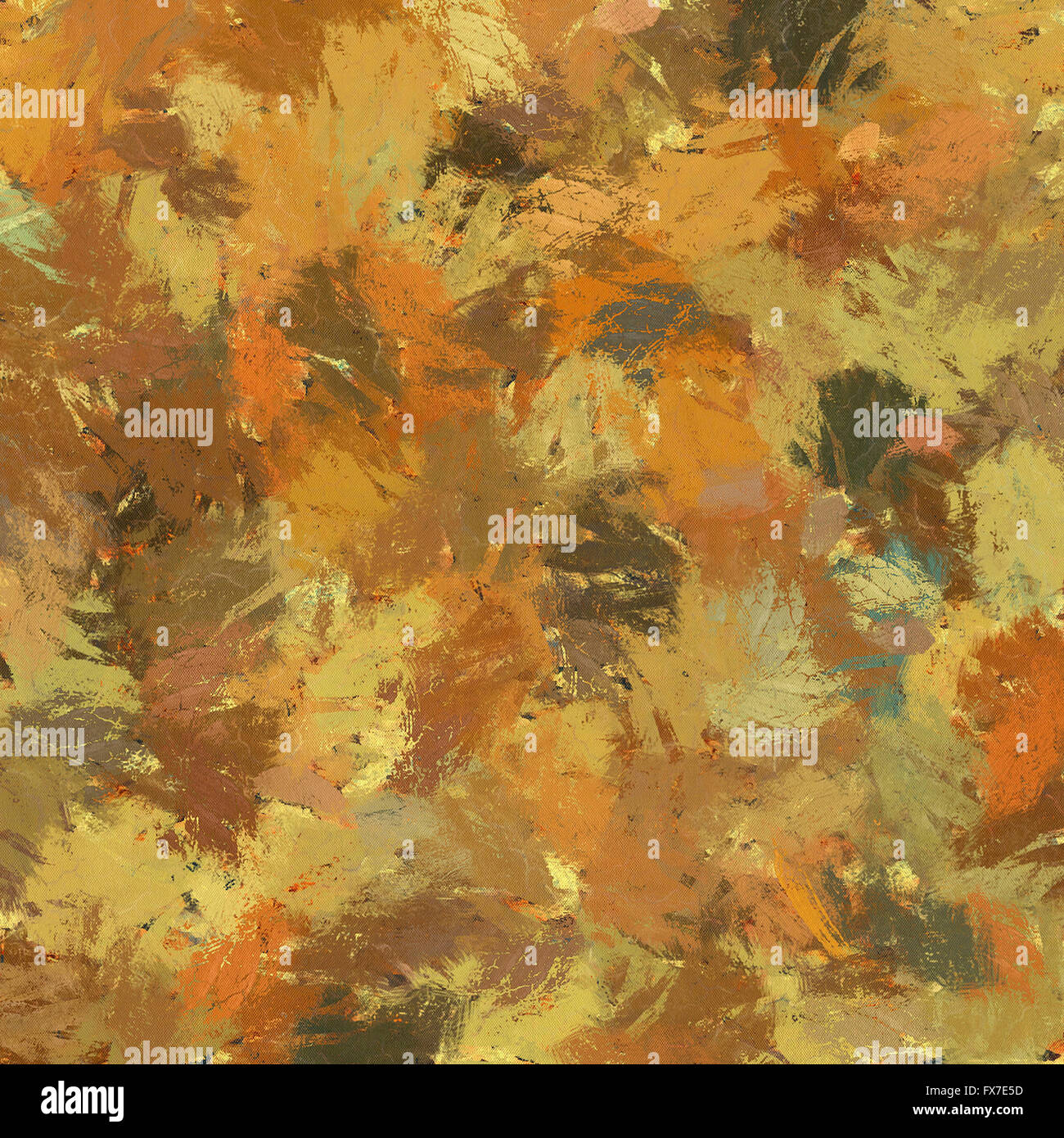 Computer designed impressionist style vintage texture or background ...